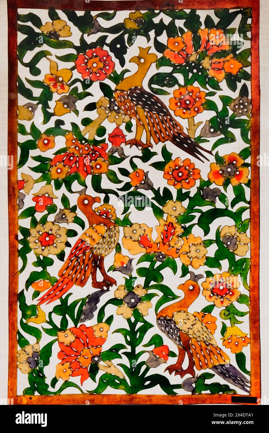 Lisbon, Portugal. Antique Spanish folk art, paper cut outs Stock Photo ...