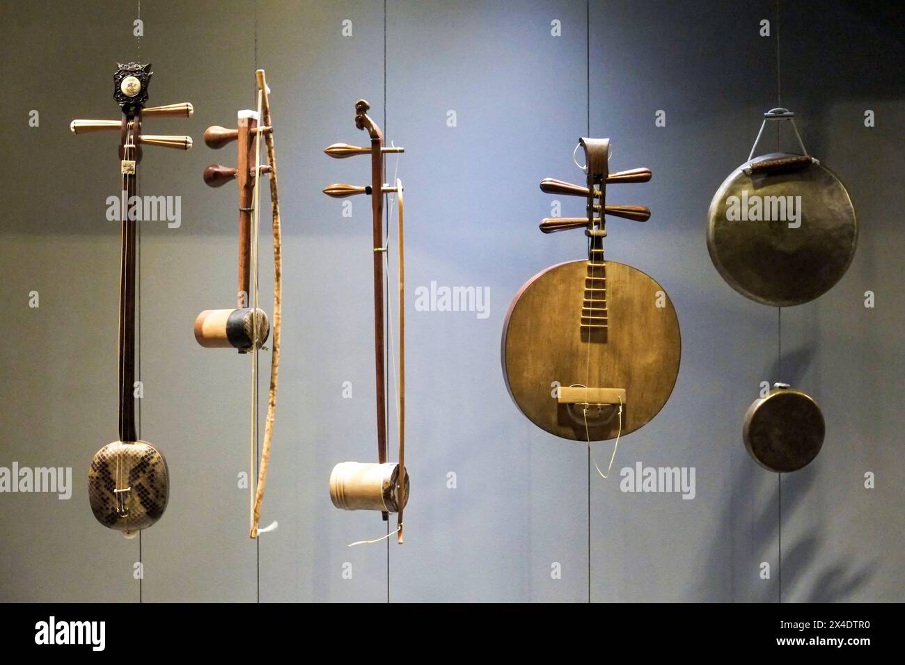 Lisbon, Portugal. Antique Chinese instruments. (Editorial Use Only ...