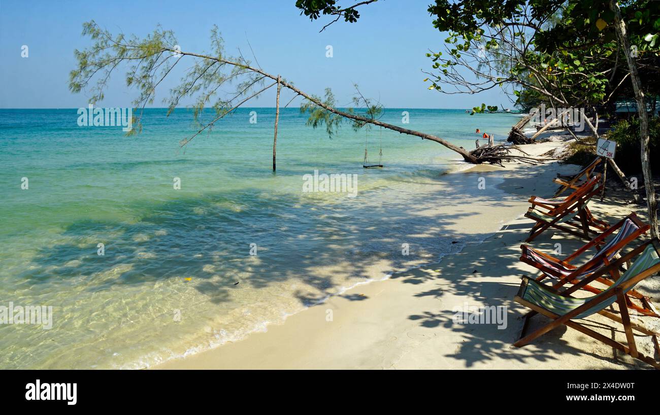 beach swing at starfish beach on phu quoc island Stock Photo - Alamy