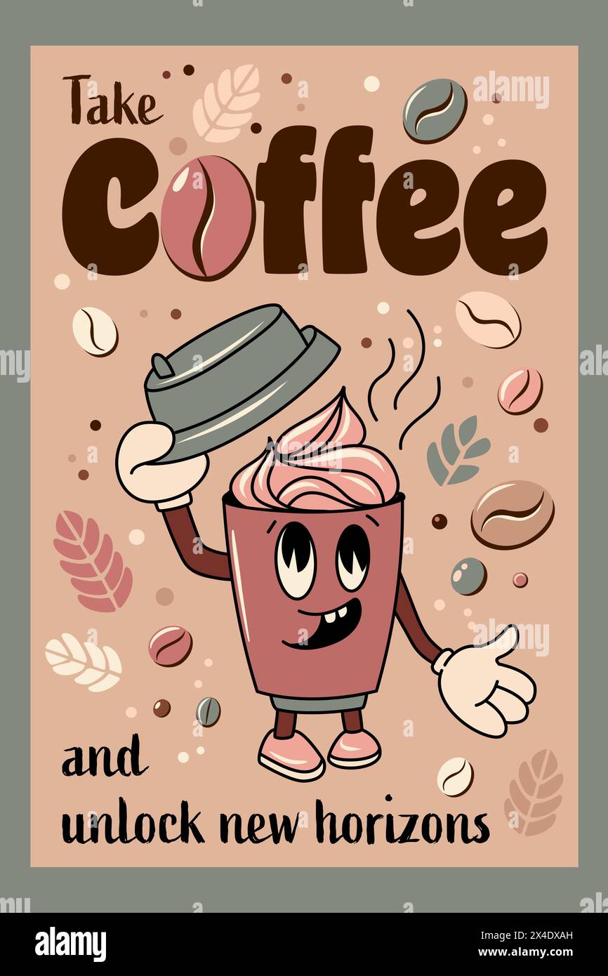 Cartoon character retro hi-res stock photography and images - Alamy