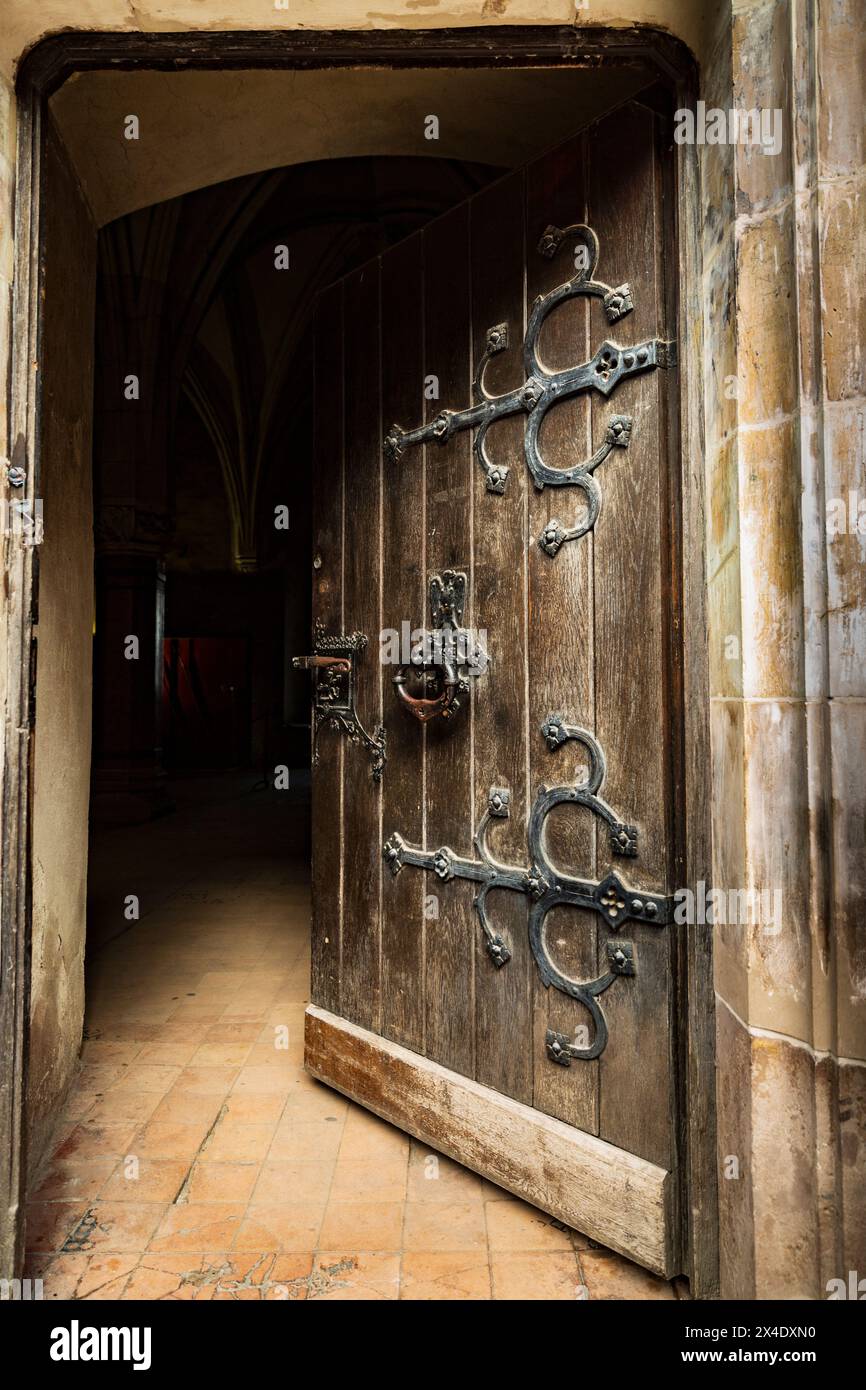 Romania, Hunedoara. Corvin Castle, Gothic-Renaissance castle, one of ...