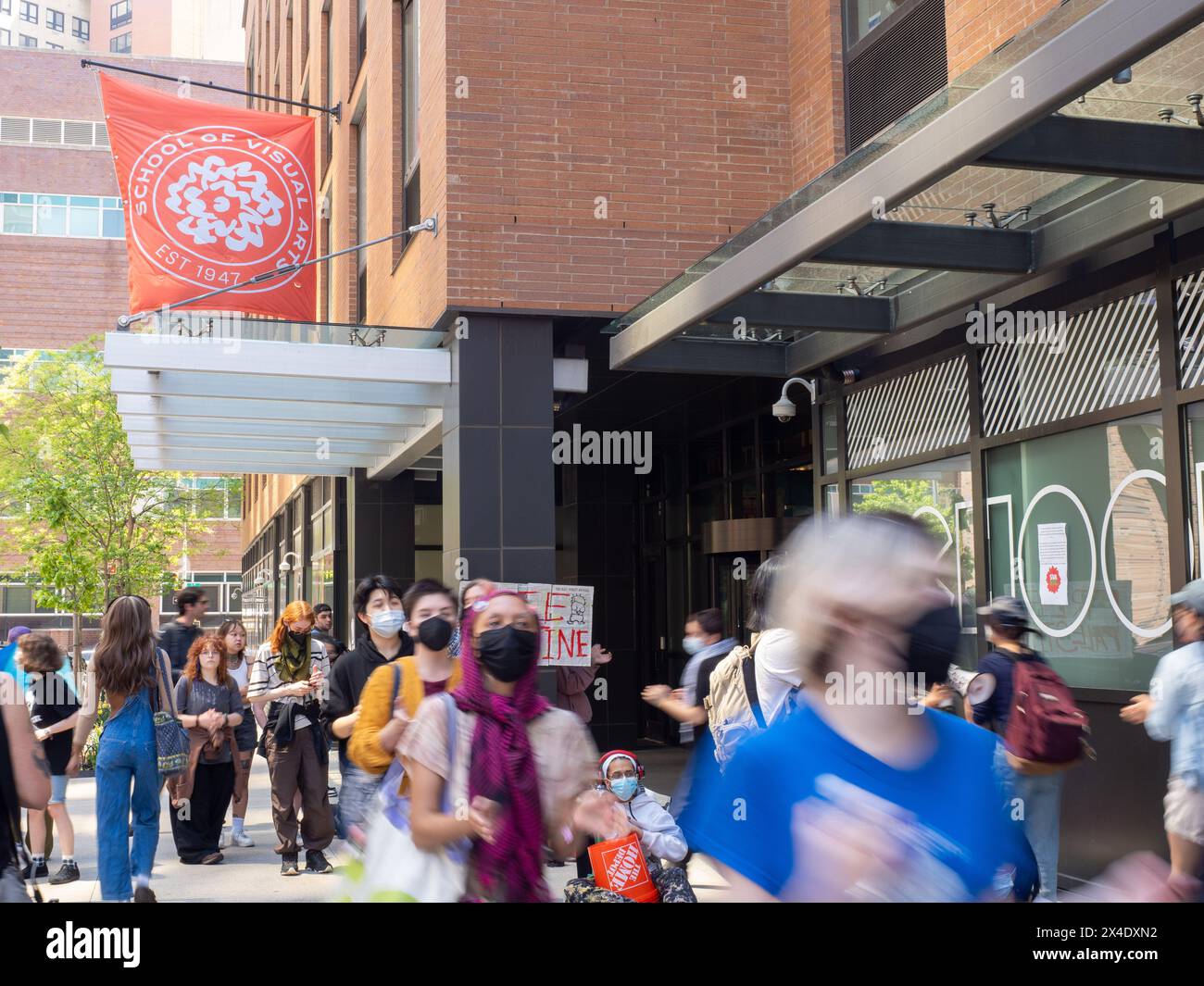 School of visual arts new york campus hi-res stock photography and ...