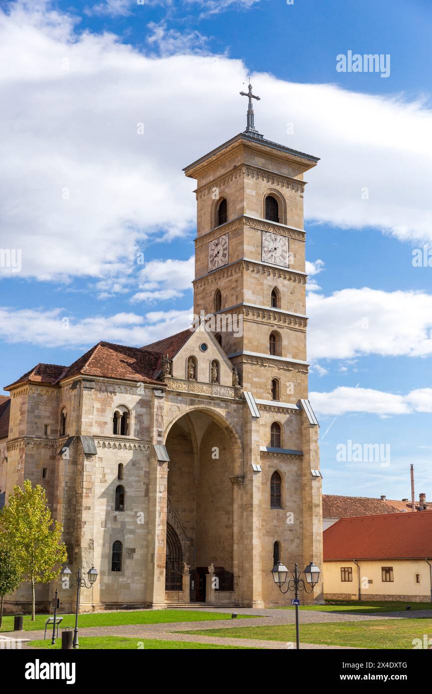 Romania, Alba Lulia. Alba Carolina Citadel, star-shaped fortress ...