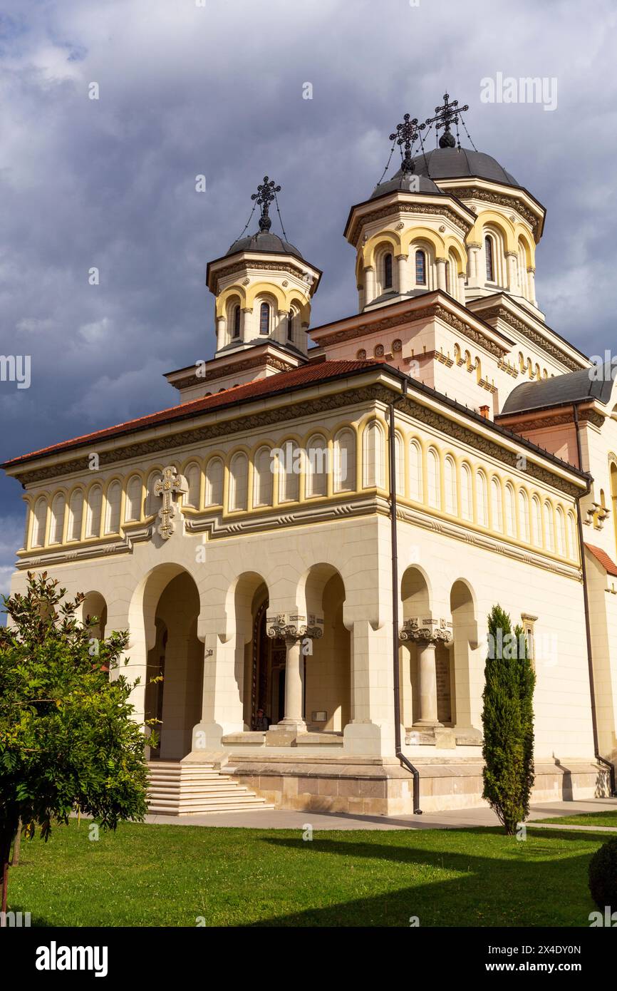 Romania, Alba Iulia. St. Michael's Cathedral, Roman Catholic cathedral ...