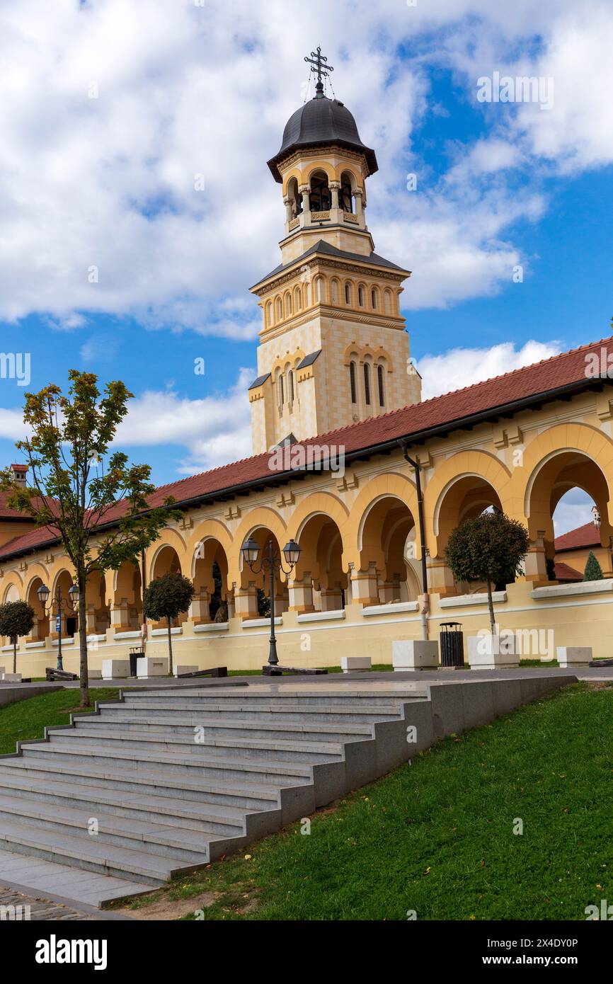 Romania, Alba Iulia. St. Michael's Cathedral, Roman Catholic cathedral ...