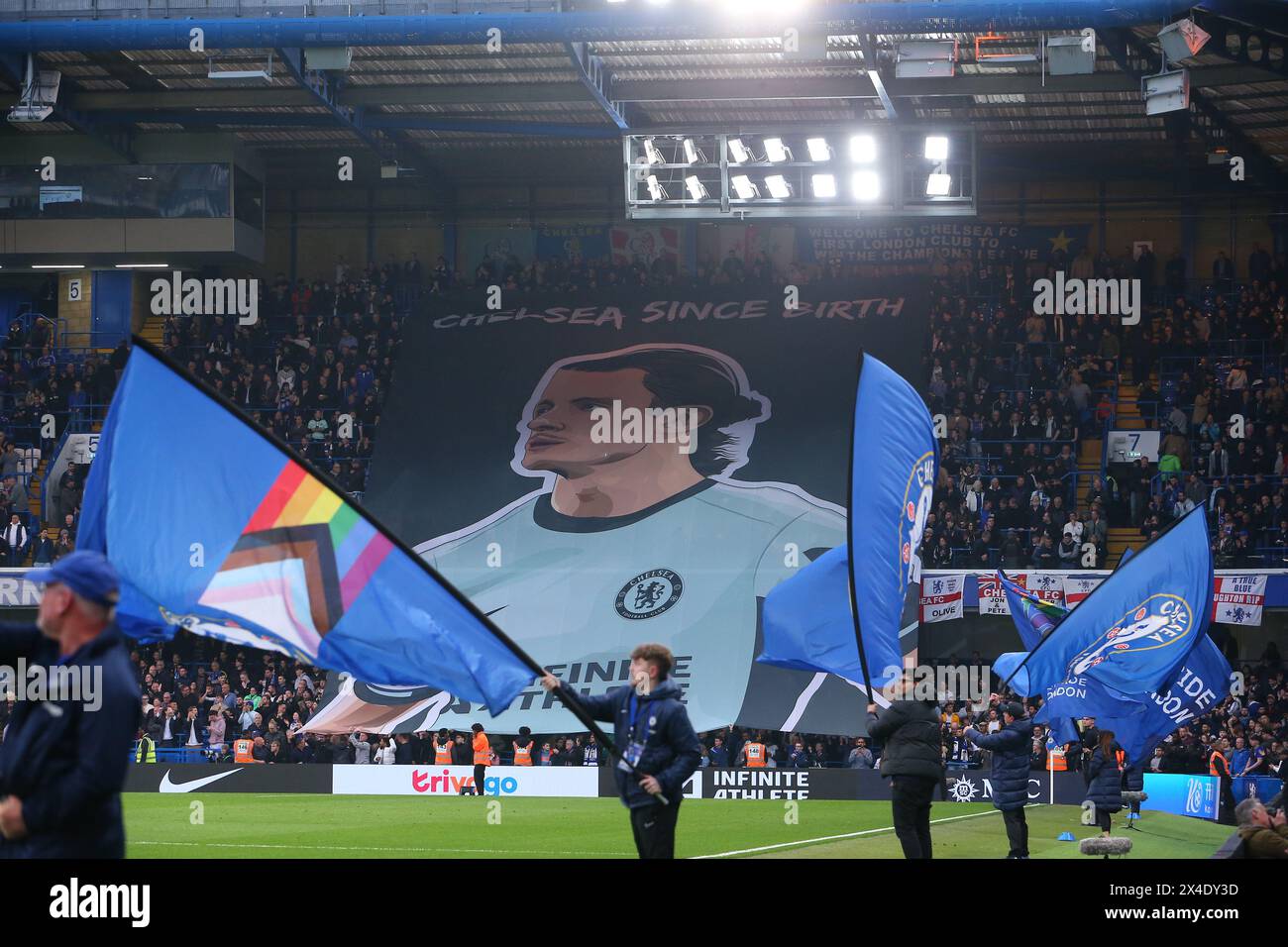 Stamford Bridge, Chelsea, London, UK. 2nd May, 2024. Premier League ...