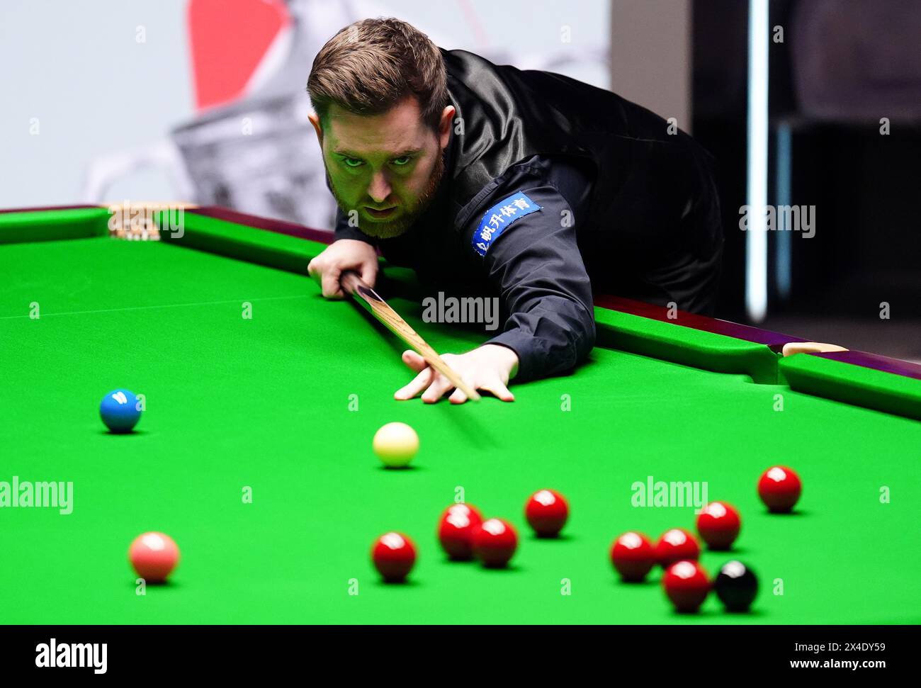 Jak Jones in action during their semi-final match against Stuart ...