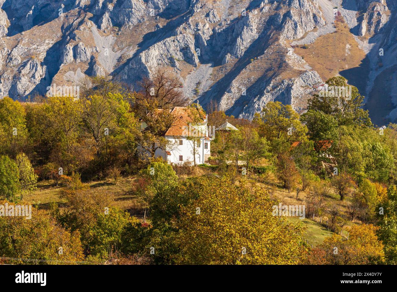 Romania, Transylvania. Coltesti Castle 11th century Ruins. Territorial ...
