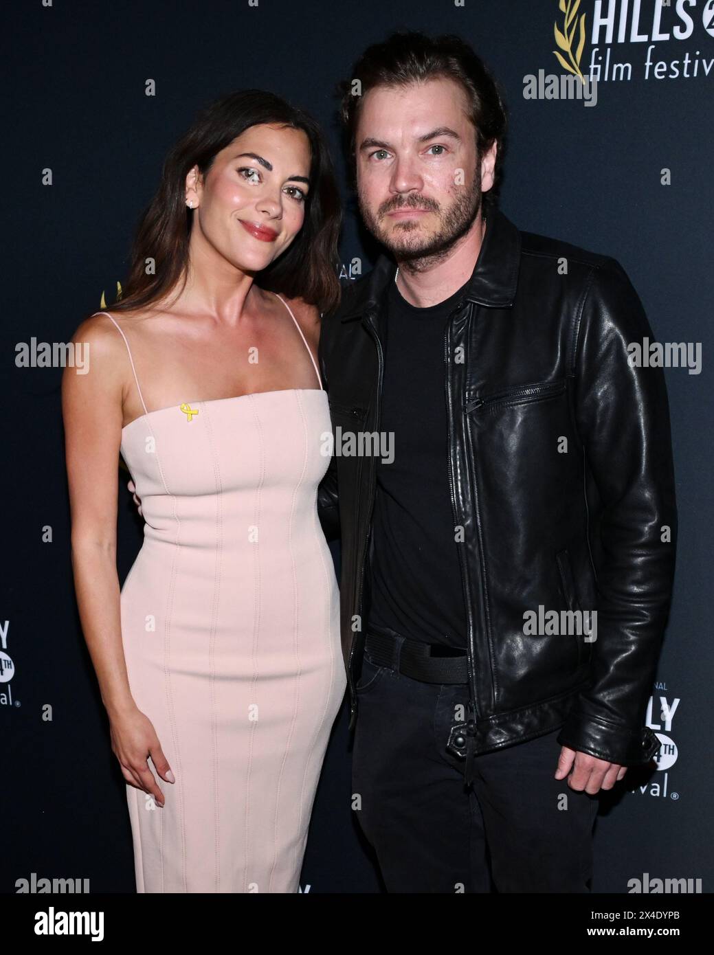 May 1, 2024, Hollywood, California, USA: Inbar Lavi and Emile Hirsch ...