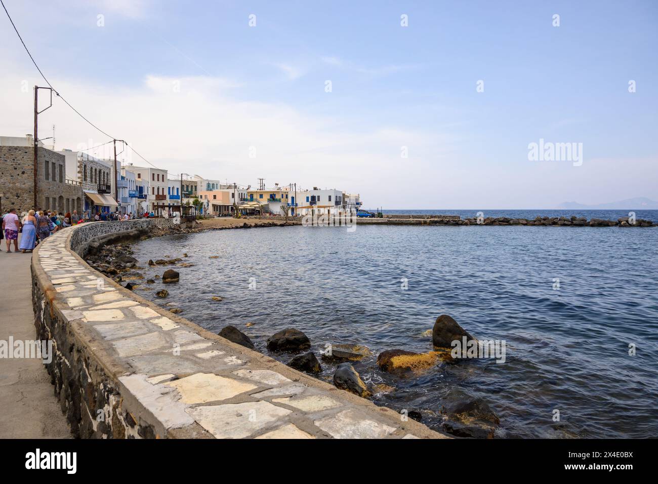 Nisyros, Greece - May 10, 2023: Mandraki Village. Madraki is the ...