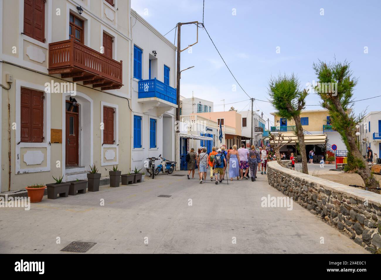 Nisyros, Greece - May 10, 2023: Mandraki Village. Madraki is the ...