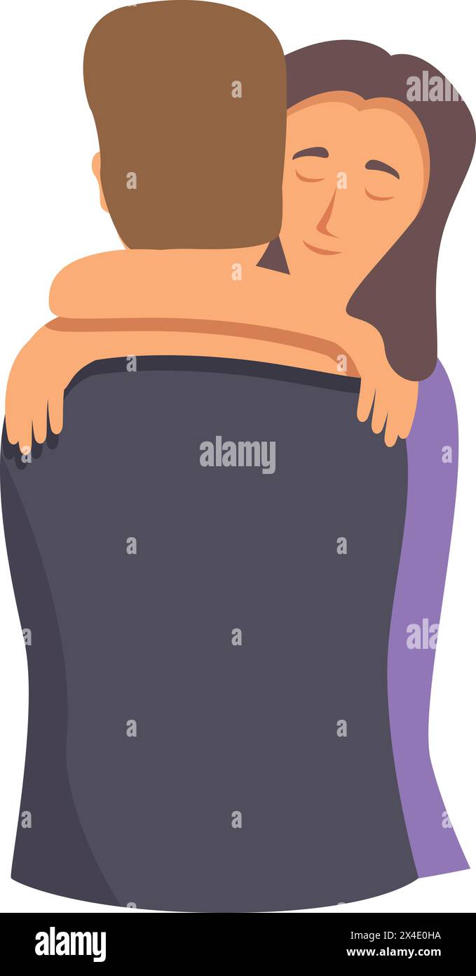 Hug tight Stock Vector Images - Alamy
