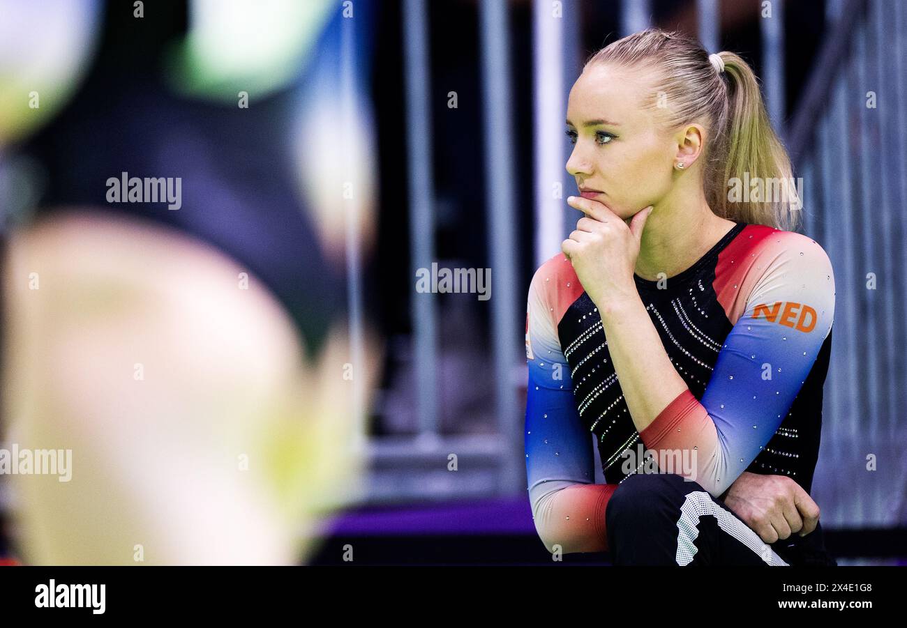 RIMINI - Lieke Wevers in action during the qualifications at the ...