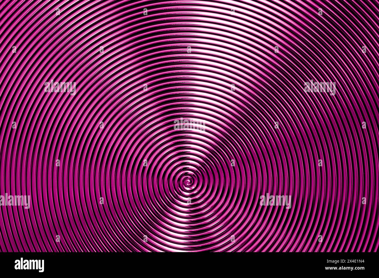spiral magenta metal textured pattern, background Stock Photo - Alamy