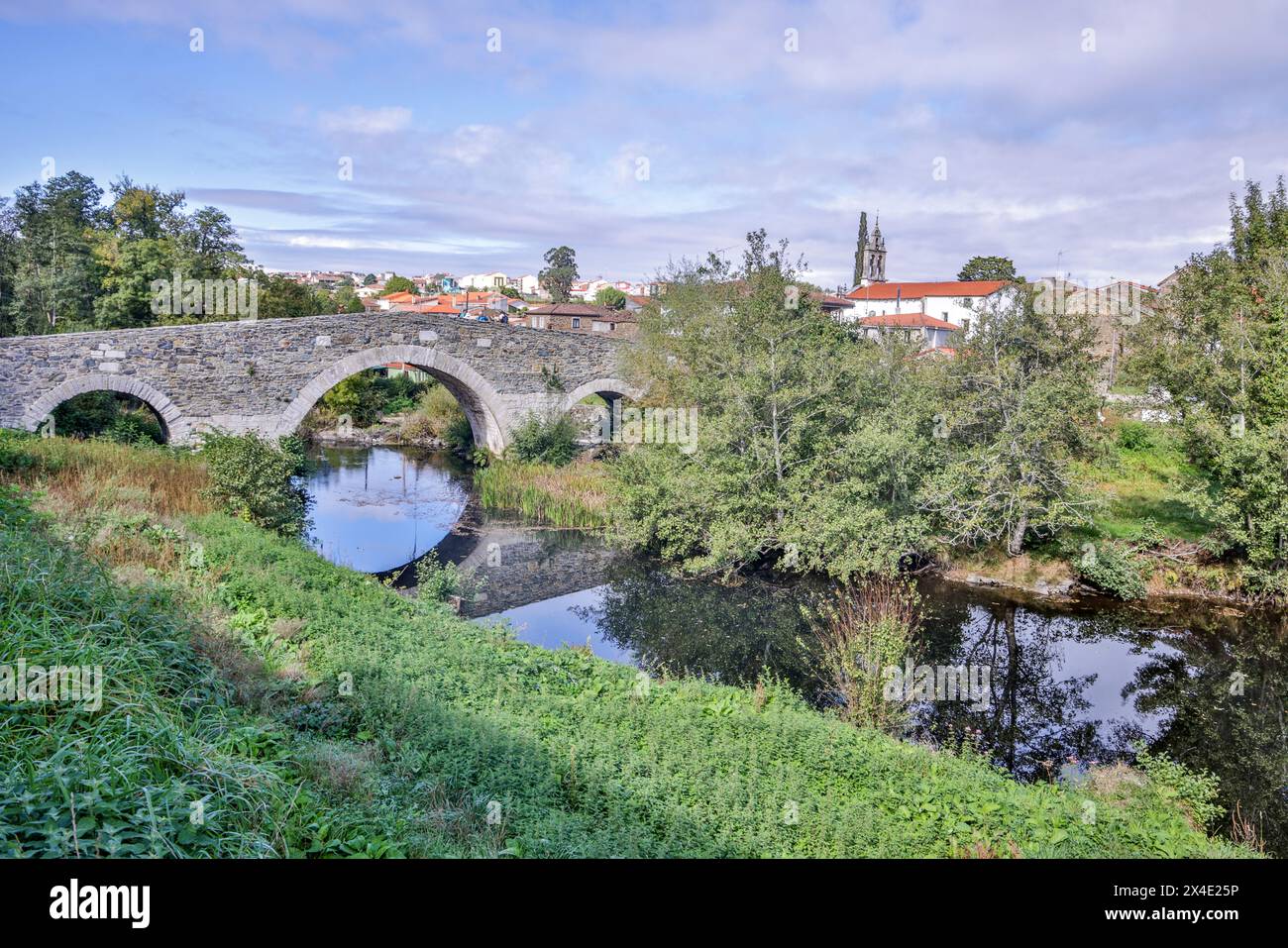 Serene landscape spain camino hi-res stock photography and images - Alamy