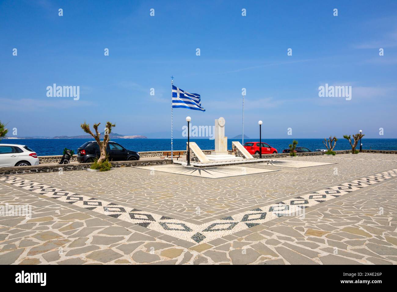 Nisyros, Greece - May 10, 2023: Mandraki Village. Madraki is the ...