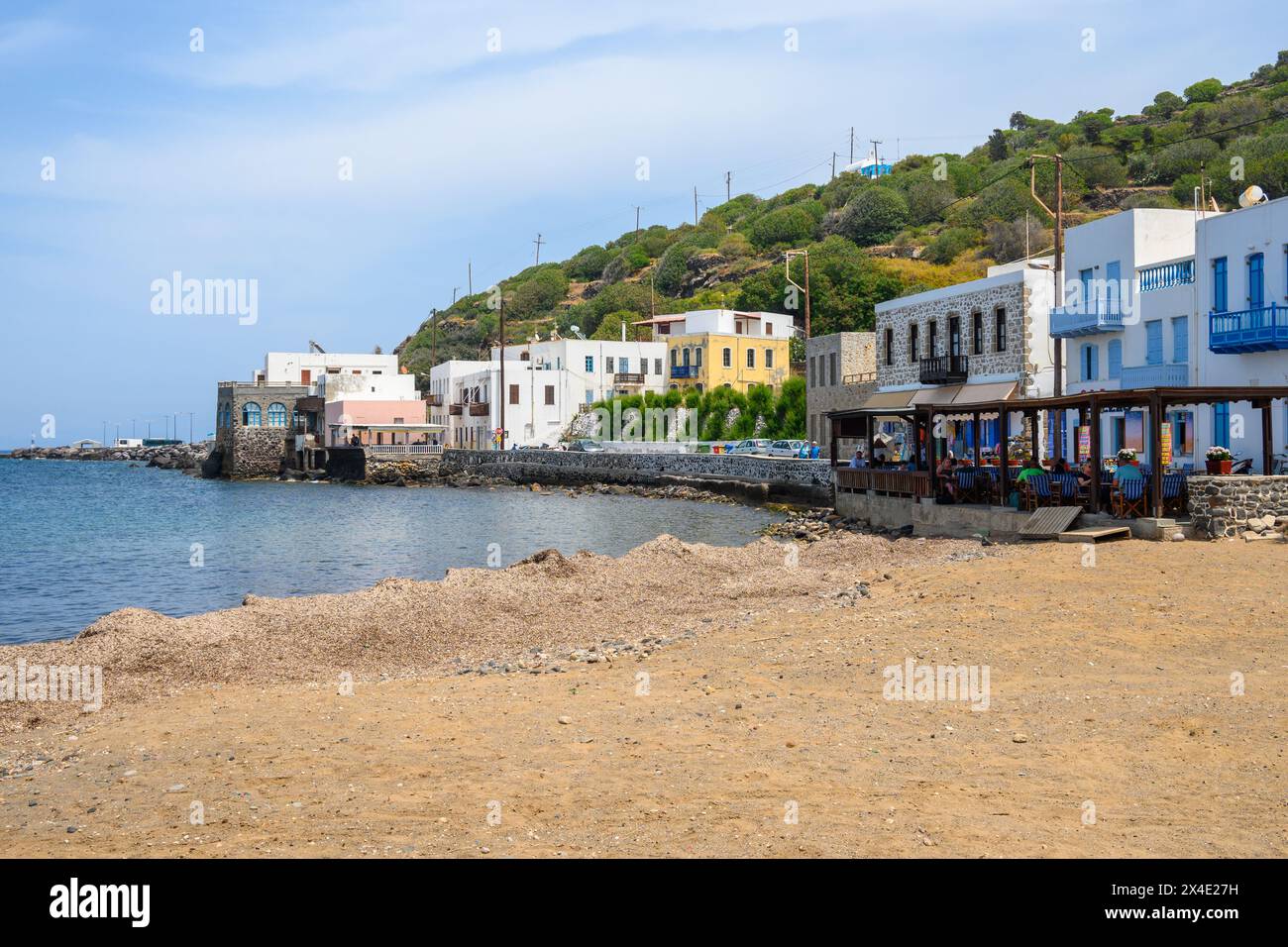 Nisyros, Greece - May 10, 2023: Mandraki Village. Madraki is the ...