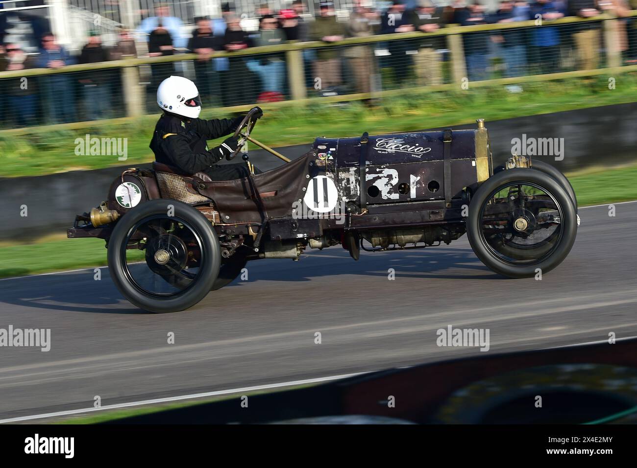 Tim Greenhill, SCAT Type C Racer Targa Florio, SF Edge Trophy, For ...