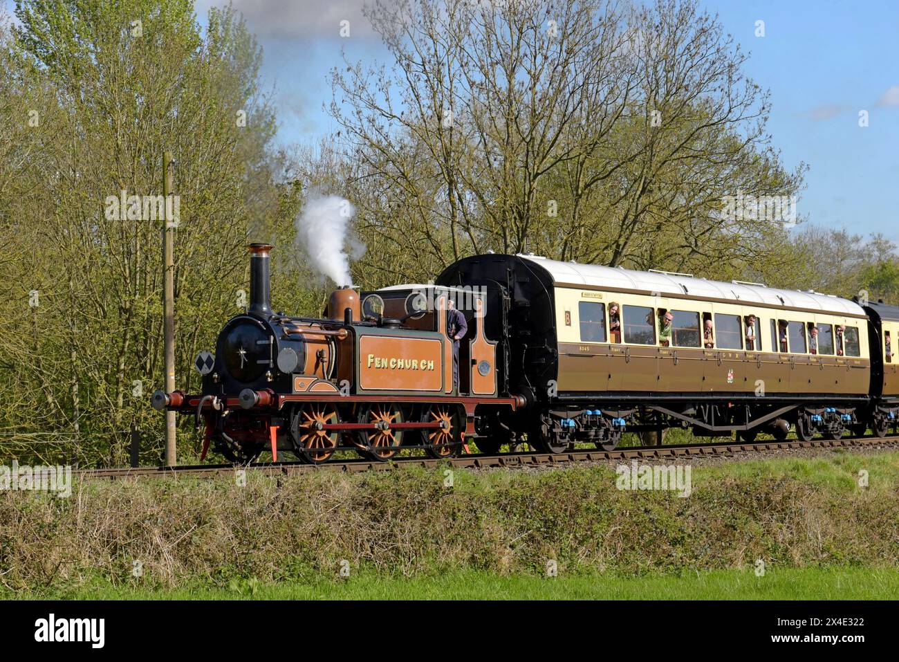 Ex London Brighton & South Coast Railway No. 672 'Fenchurch', built in ...