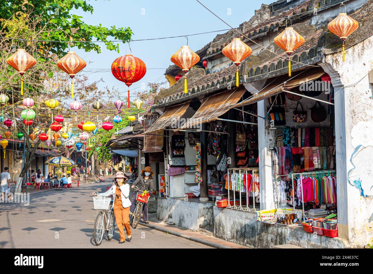Vietnam, Hoi An, Main street downtown Stock Photo - Alamy