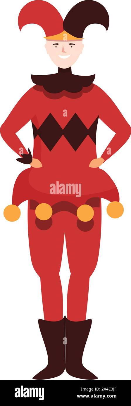 Big smile of joker icon cartoon vector. Man celebration. Comic ...