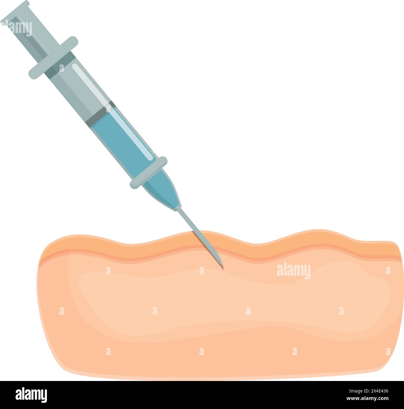 Skincare injection icon cartoon vector. Botox procedure. Medical help ...