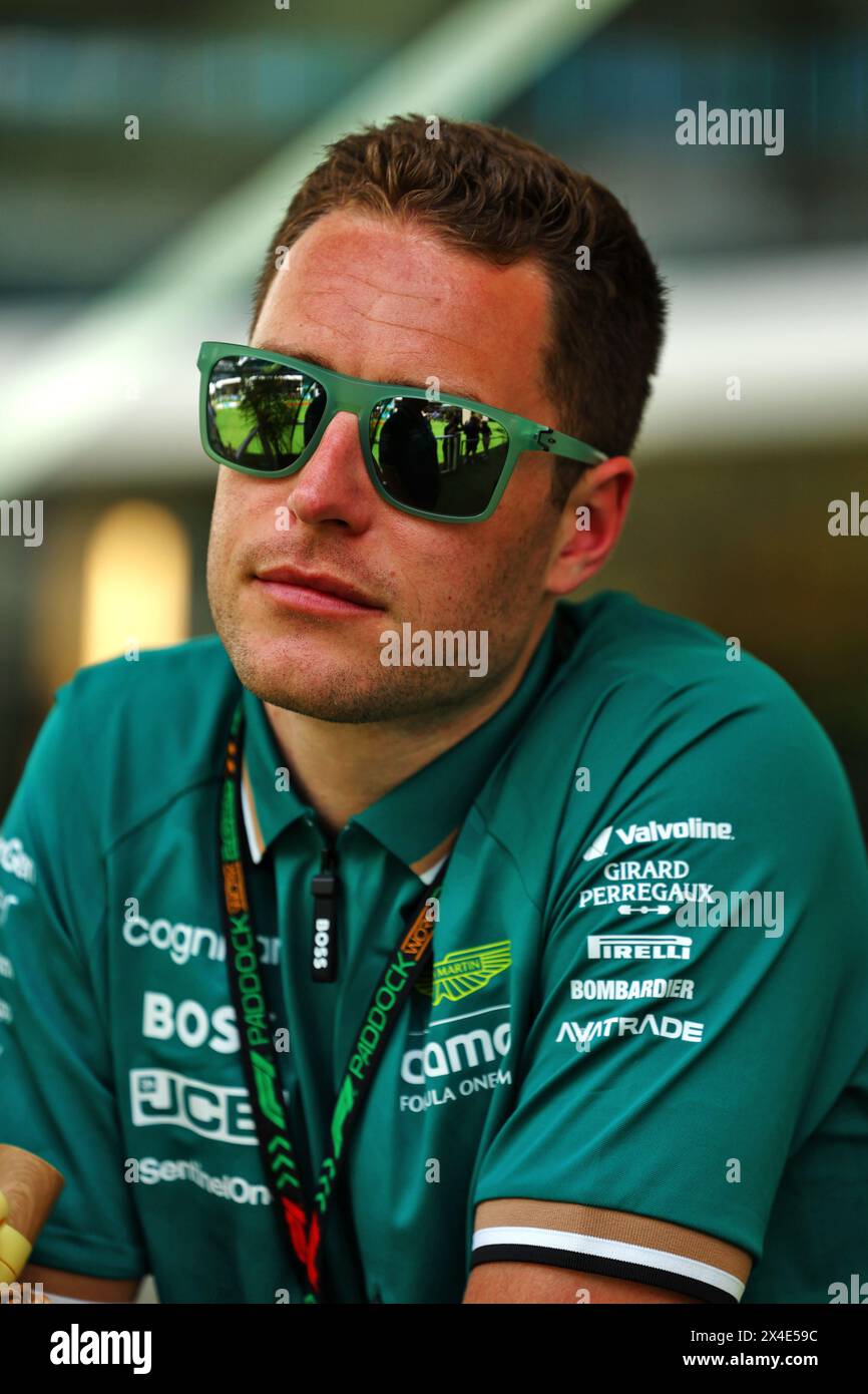 Stoffel Vandoorne (BEL) Aston Martin F1 Team Test and Reserve Driver ...