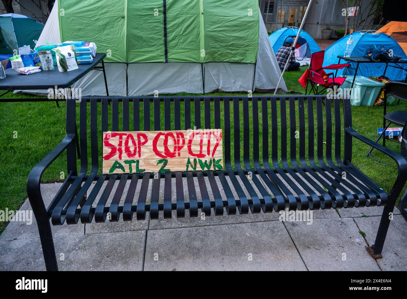Newark, New Jersey, USA, 2nd May 2024. Rutgers University-Newark ...