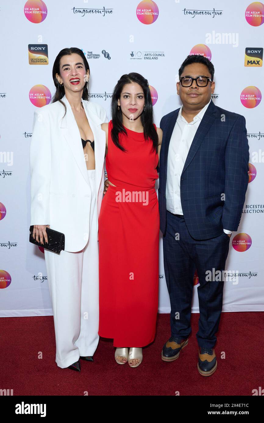 London, UK . 2 May, 2024 . Saba Azad, Rumana Molla, Shiladitya Bora ...