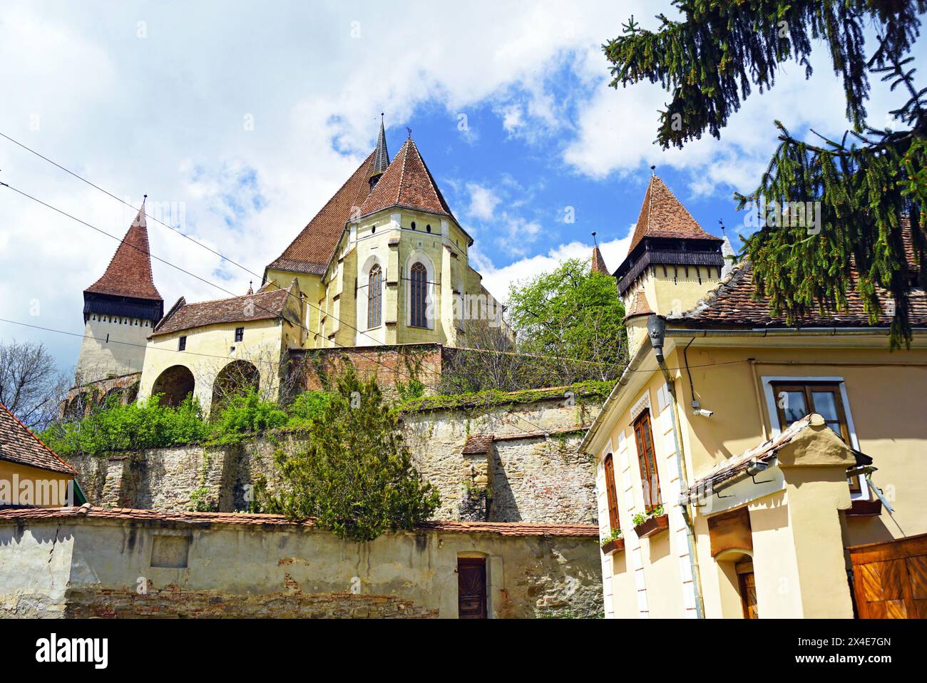 Biertan Fortified Church: the Masterpiece of Saxon Transylvania. View ...