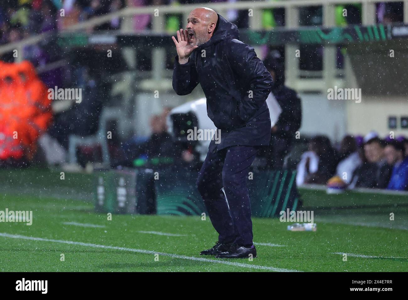 Firenze, Italy. 02nd May, 2024. Vincenzo Italiano head coach of ACF ...