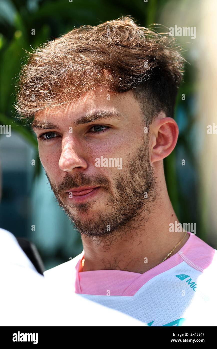 Miami, USA. 02nd May, 2024. Pierre Gasly (FRA) Alpine F1 Team. Formula ...