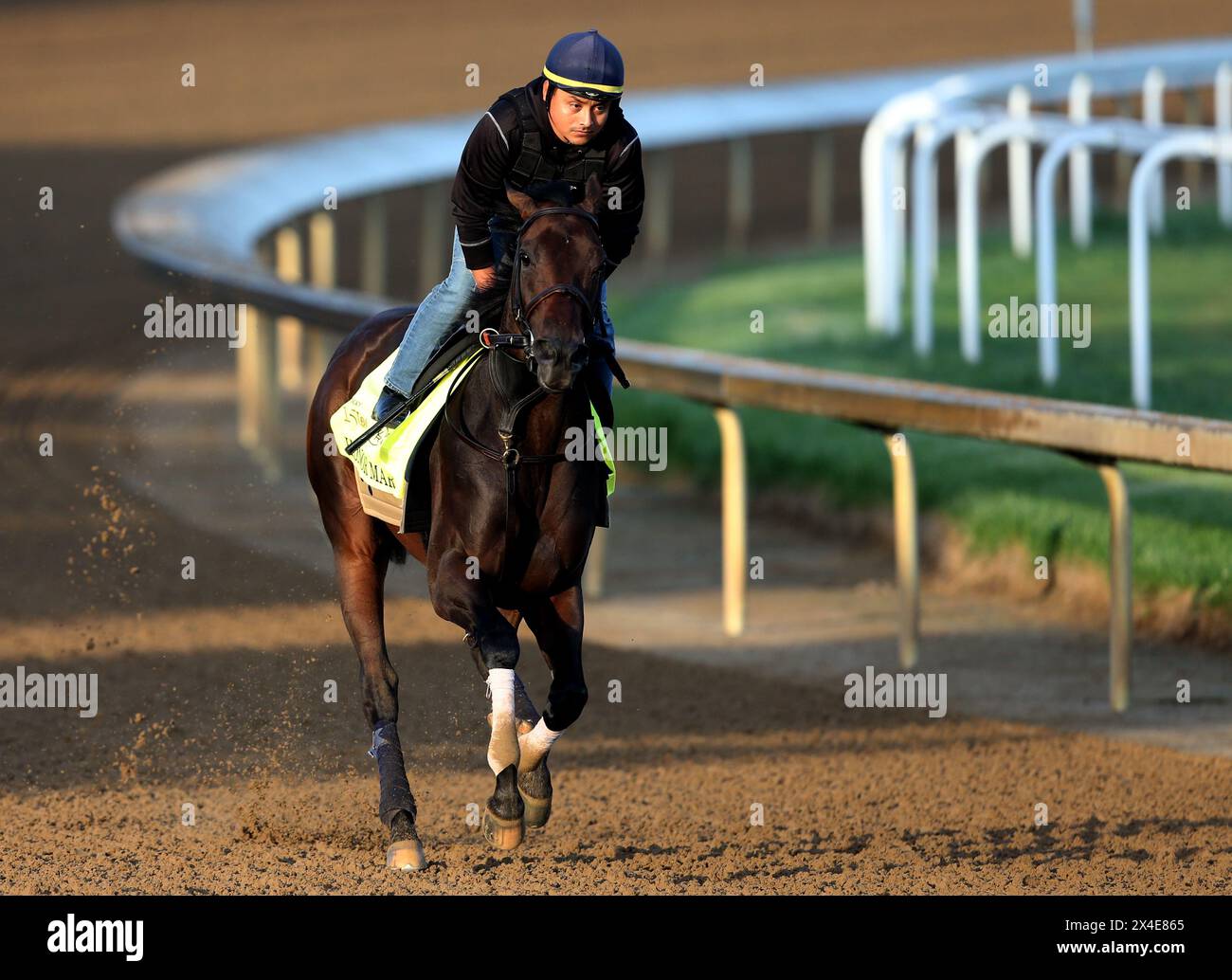 Louisville, United States. 02nd May, 2024. Kentucky Derby hopeful Honor ...
