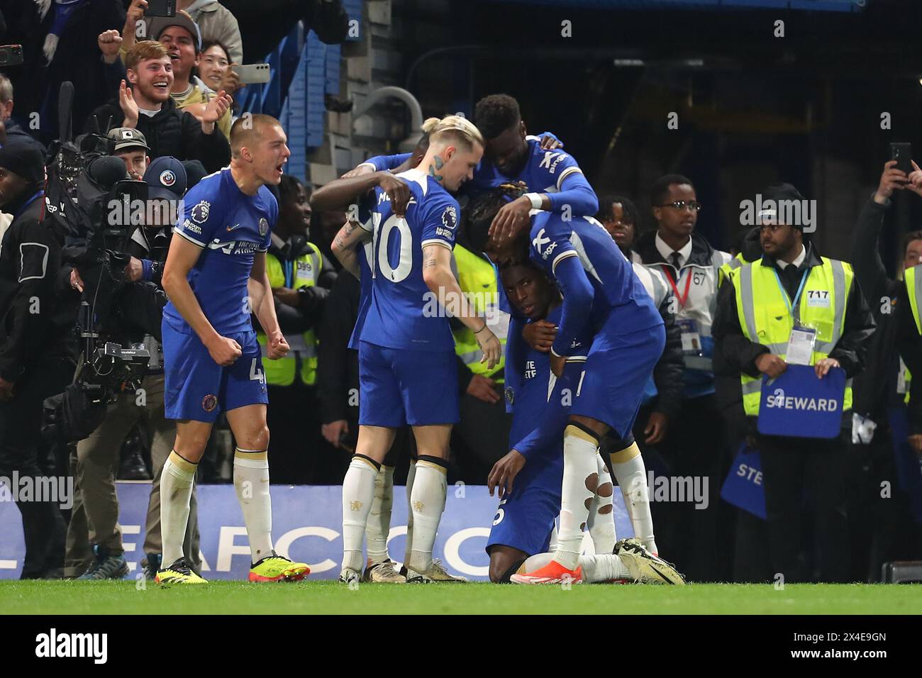 Stamford Bridge, Chelsea, London, UK. 2nd May, 2024. Premier League ...