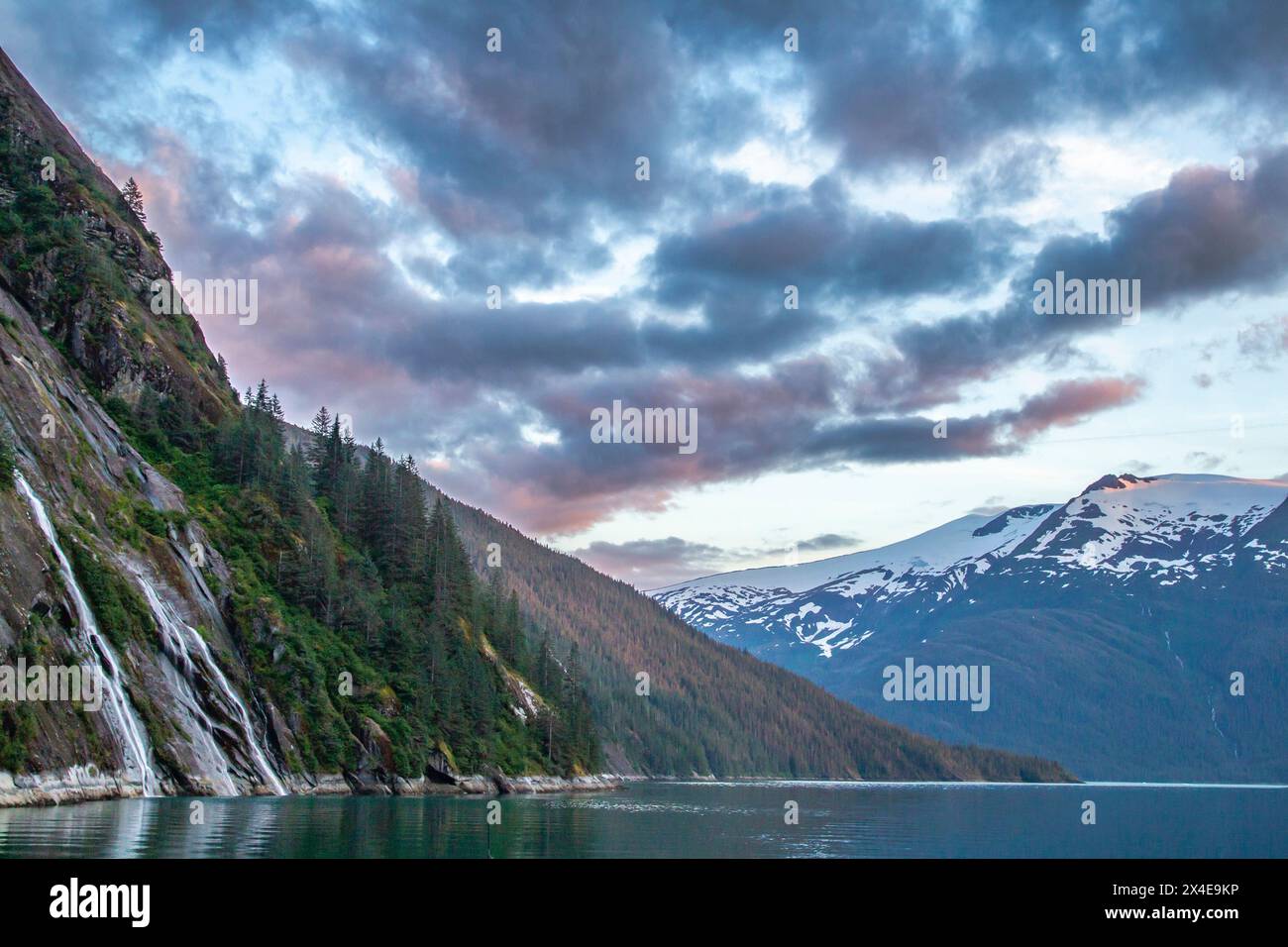 USA, Alaska, Tongass National Forest. Landscape with Fords Terror ...