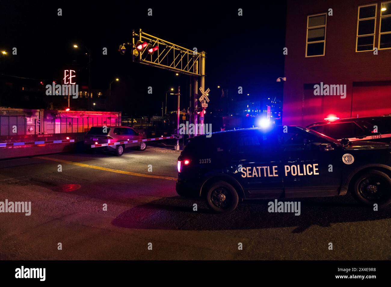 Seattle police vehicle hi-res stock photography and images - Alamy