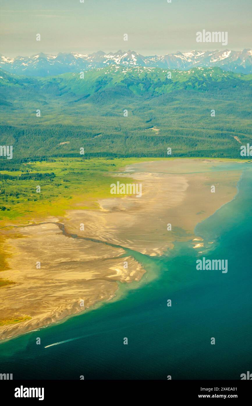 Aerial of juneau hi-res stock photography and images - Alamy