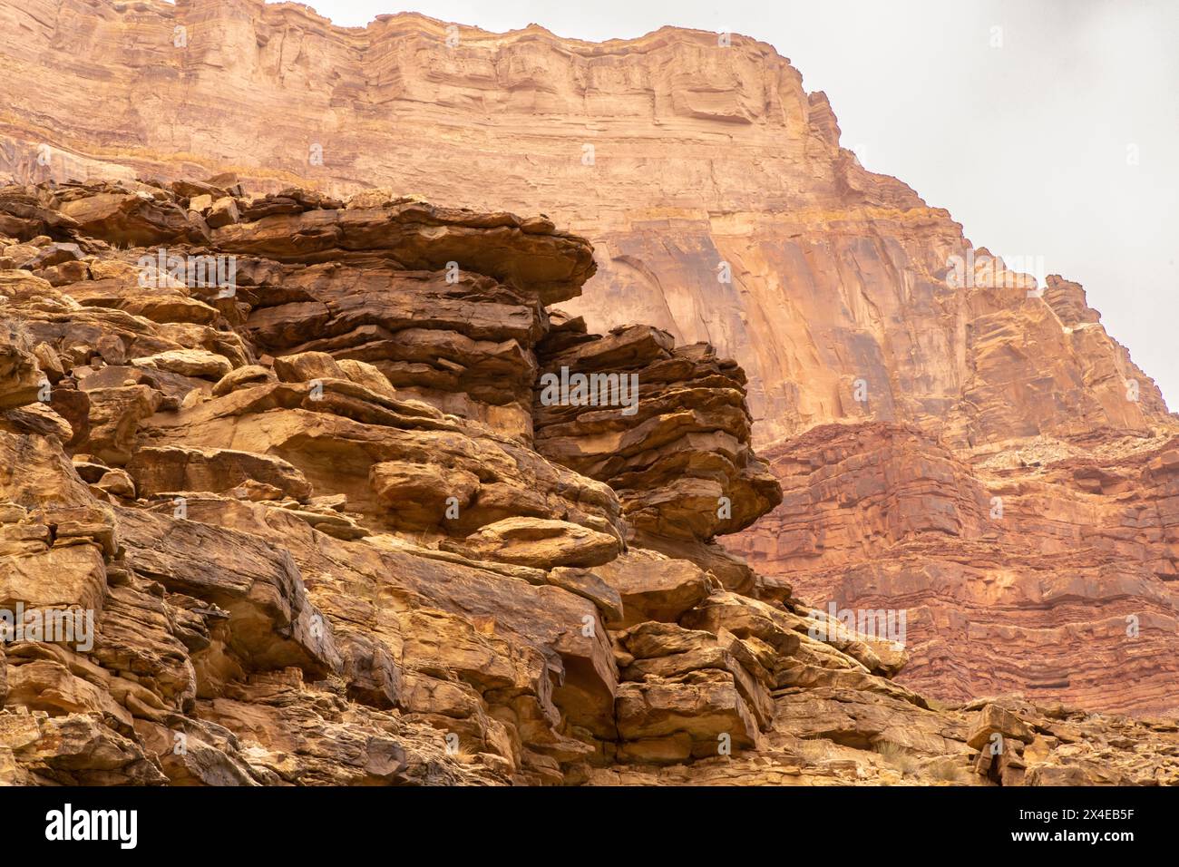 USA, Arizona, Grand Canyon National Park. Cliff rock formations Stock ...