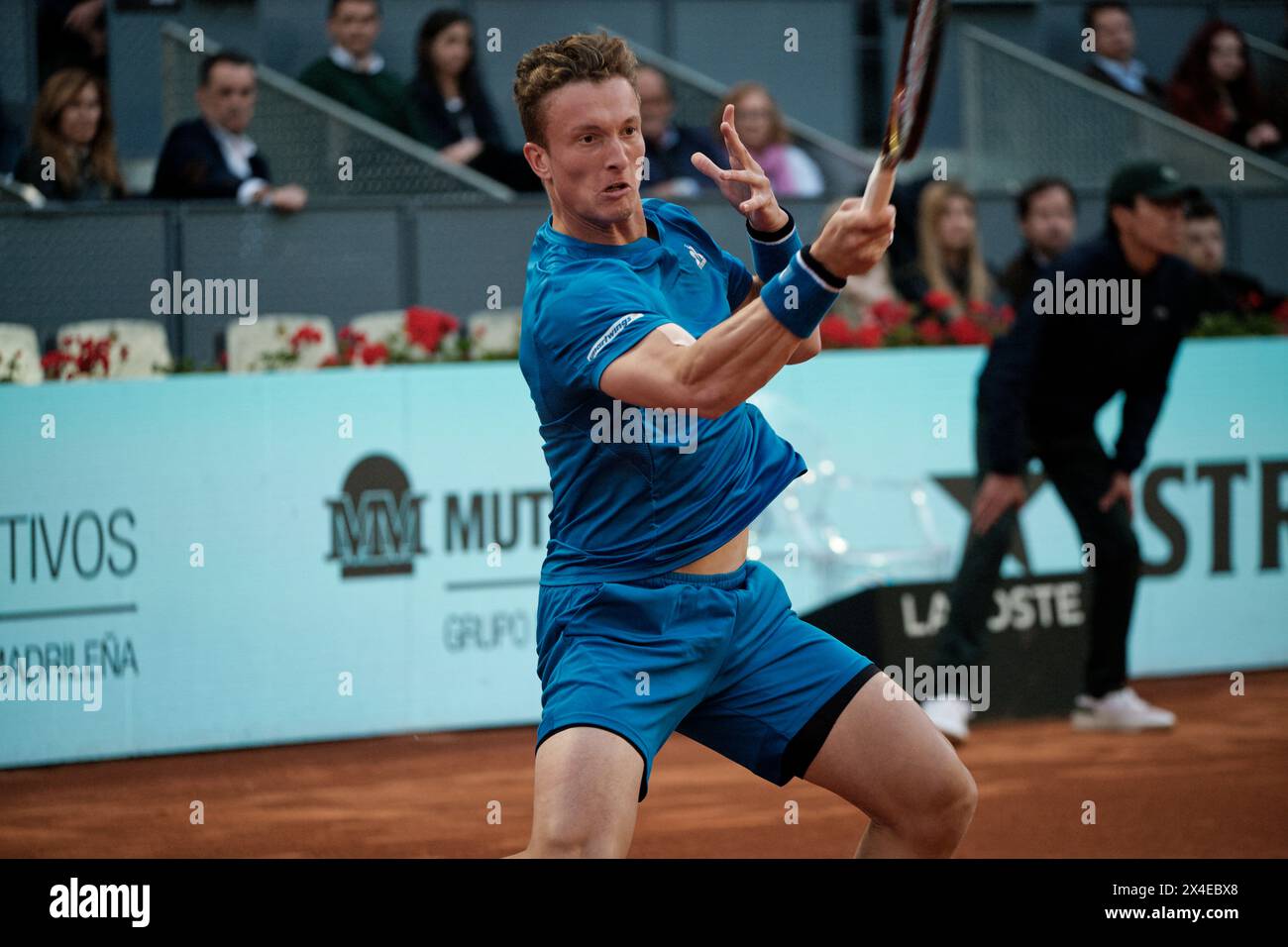 Madrid, Spain. 02nd May, 2024. Tennis, individual Men: Mutua Madrid ... Madrid, Spain. 02nd May, 2024. Tennis, individual Men: Mutua Madrid ...