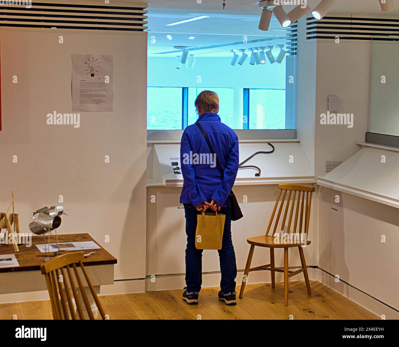 Glasgow, Scotland, UK. 2nd May, 2024 The Wyllieum, the artist george ...