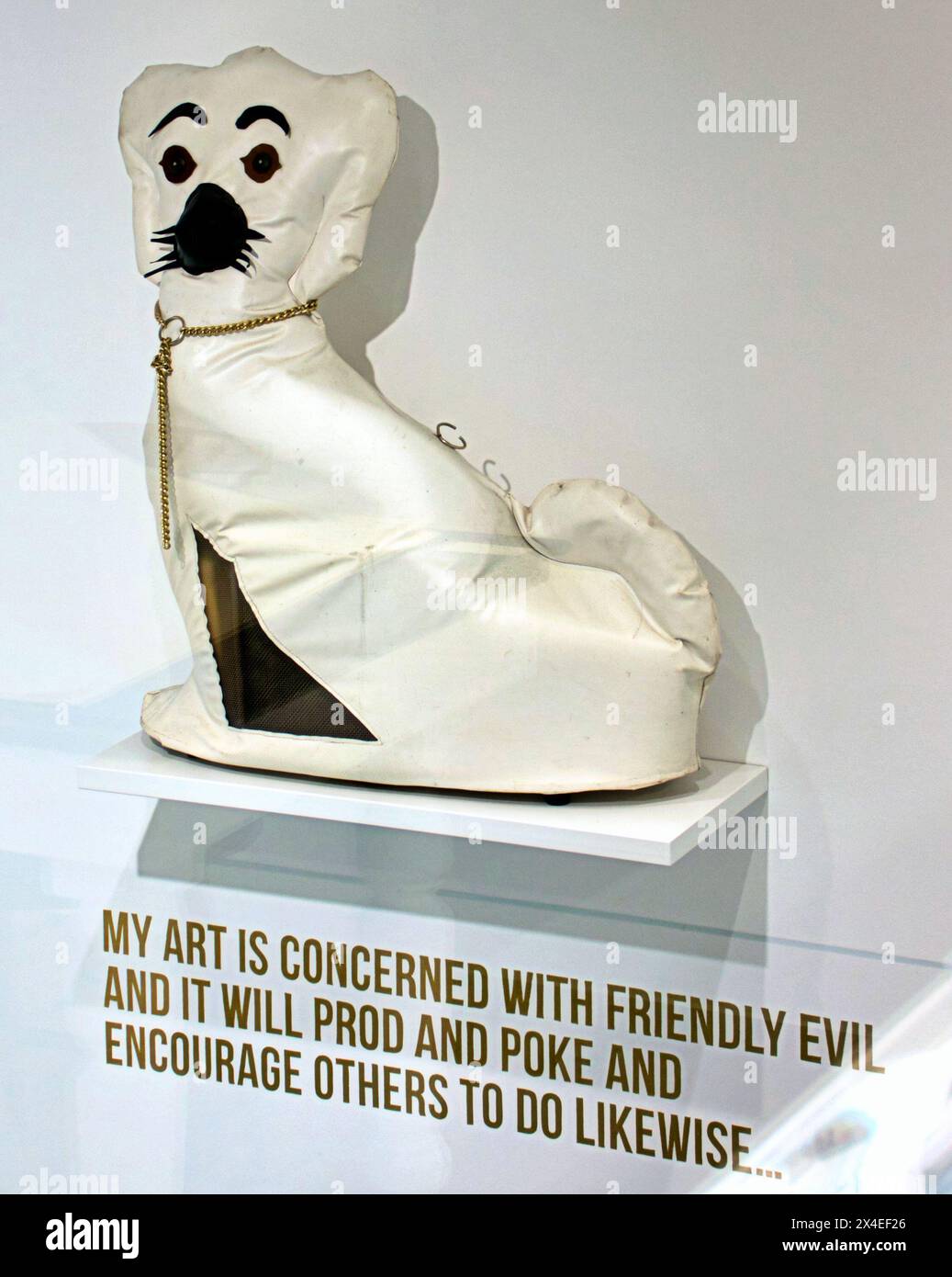 Glasgow, Scotland, UK. 2nd May, 2024 The Wyllieum, the artist george ...