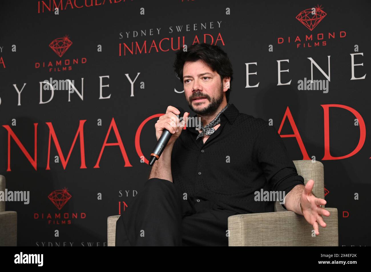 Mexico City, Mexico. 02nd May, 2024. Actor Alvaro Morte is attending ...