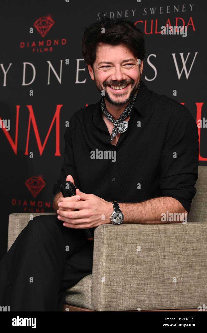 Mexico City, Mexico. 02nd May, 2024. Actor Alvaro Morte is attending ...