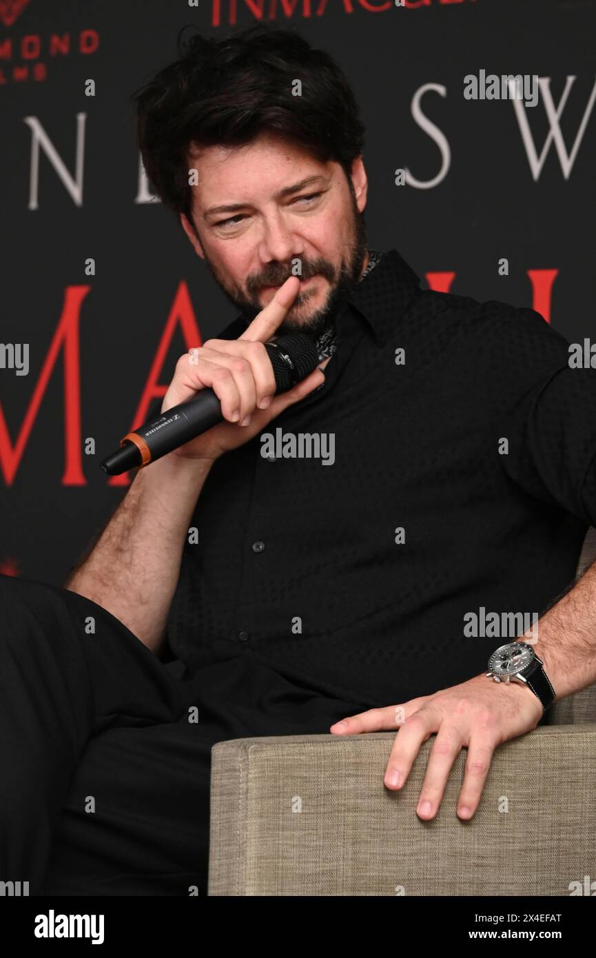 Mexico City, Mexico. 02nd May, 2024. Actor Alvaro Morte is attending ...