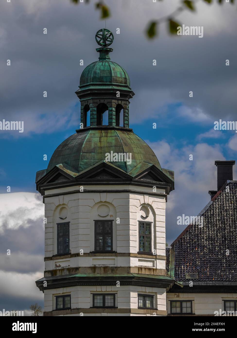 Skokloster Castle, built in the baroque style between 1654 and 1676 ...