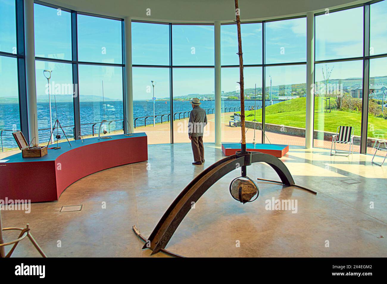 Greenock, Glasgow, Scotland, UK. 2nd May, 2024 The new museum Wyllieum ...