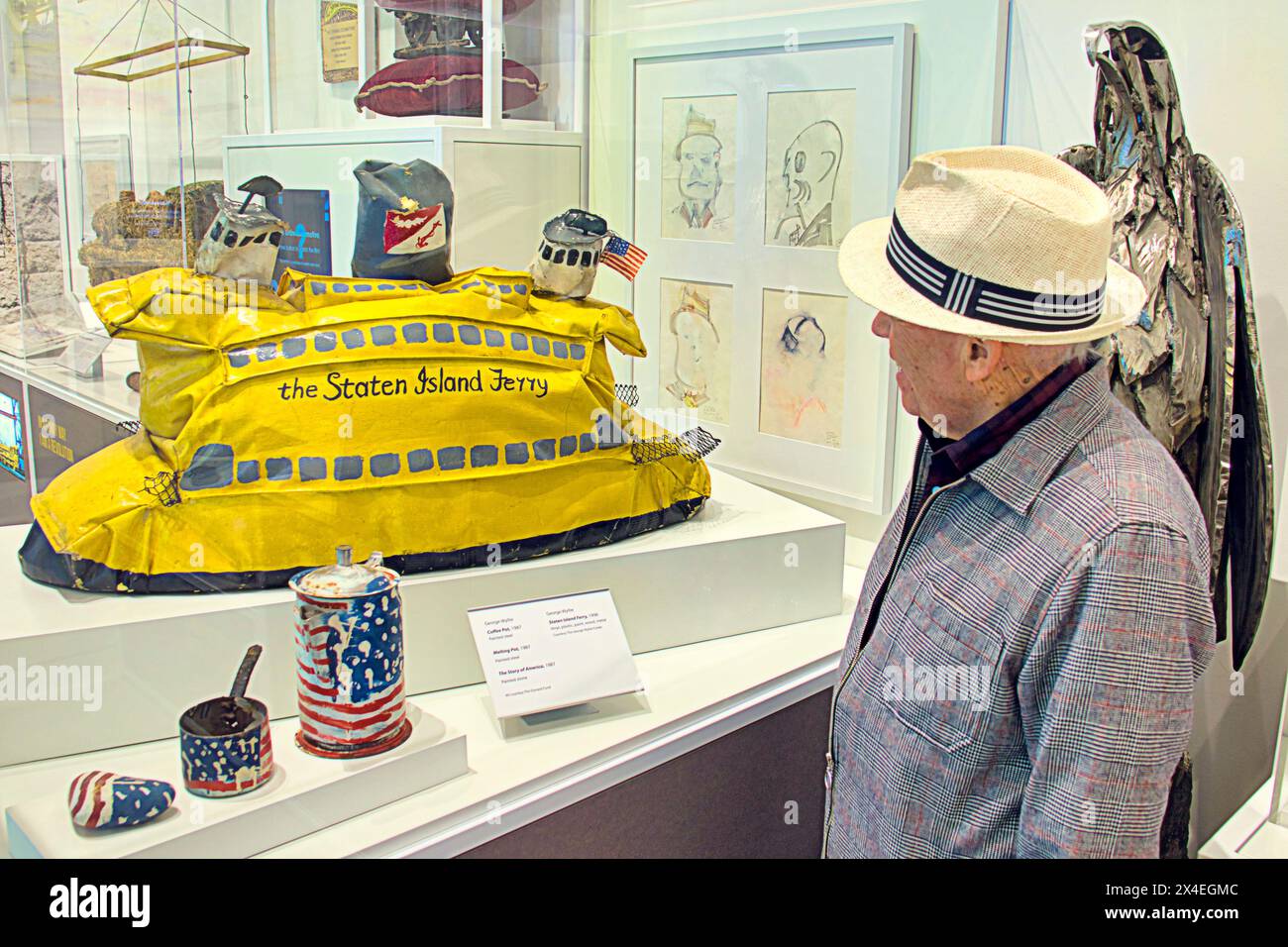 Greenock, Glasgow, Scotland, UK. 2nd May, 2024 The new museum Wyllieum ...