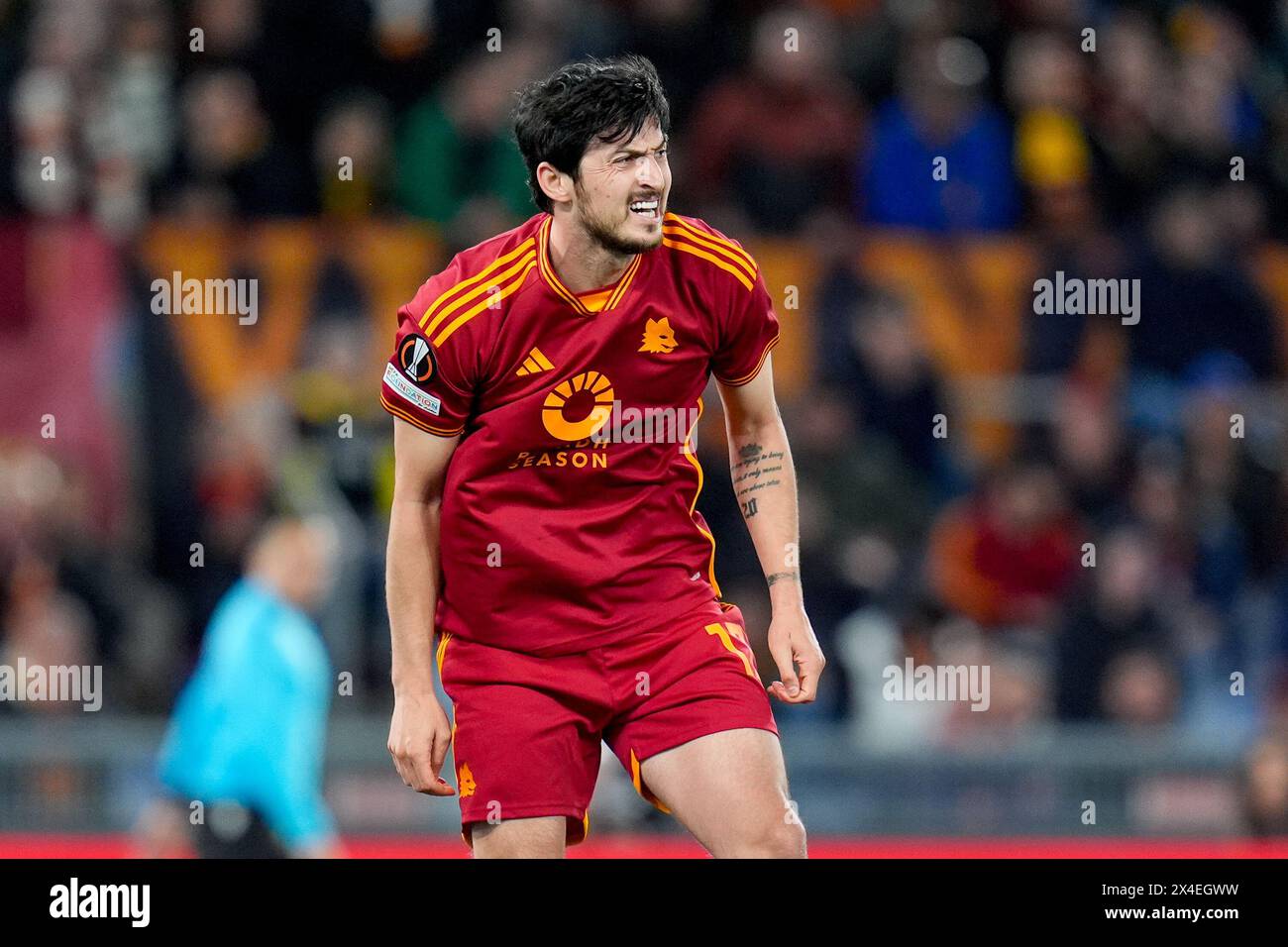 Rome, Italy. 02nd May, 2024. Sardar Azmoun of AS Roma looks dejected ...