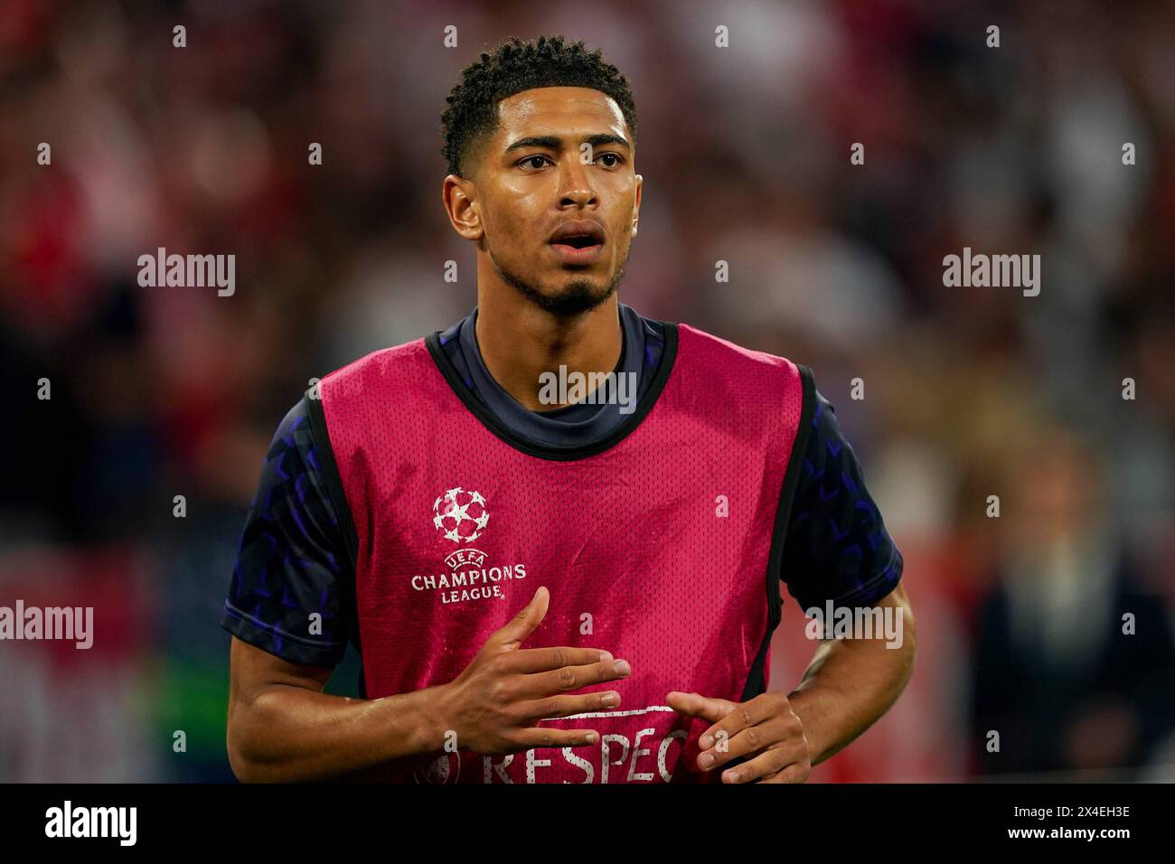 30th April 2024: Allianz Arena, Munich, Germany: Jude Bellingham (Real ...