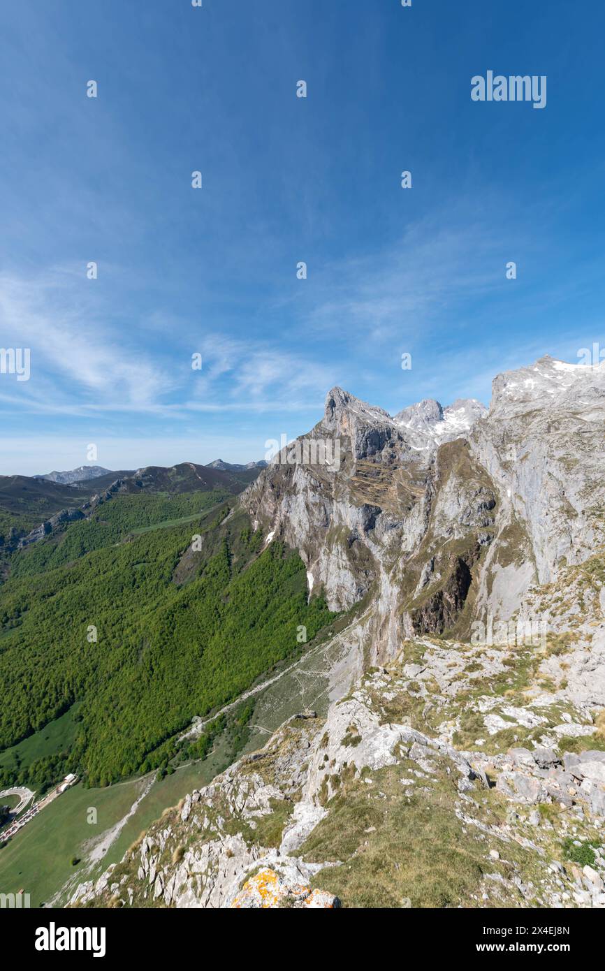 Picos de Europa (Peaks of Europe) a mountain range part of the ...